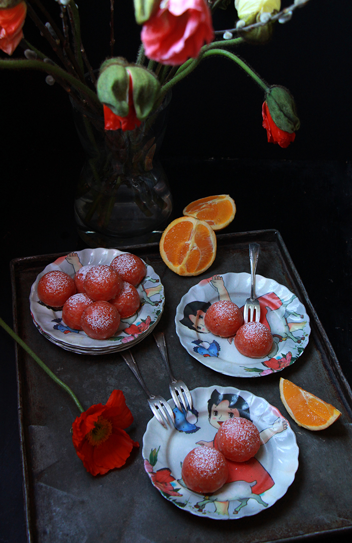 Petits gâteaux à l’orange comme des Chamonix, d’après une recette ...