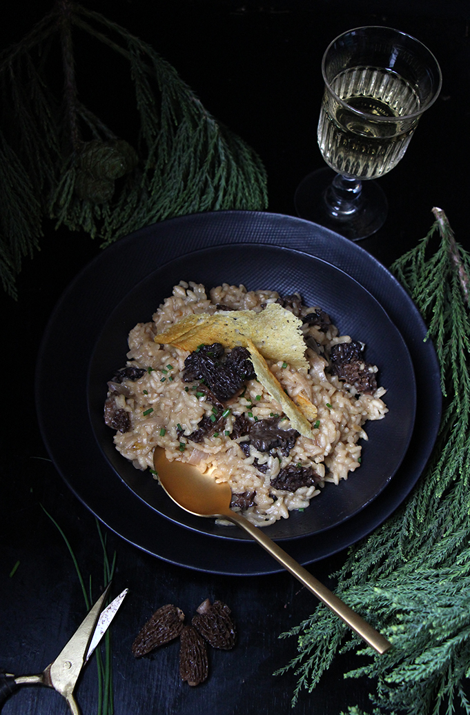 Risotto aux morilles – Devorezmoi