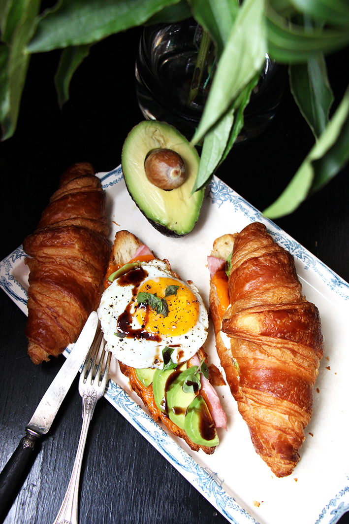 Croissant croque-madame – Devorezmoi